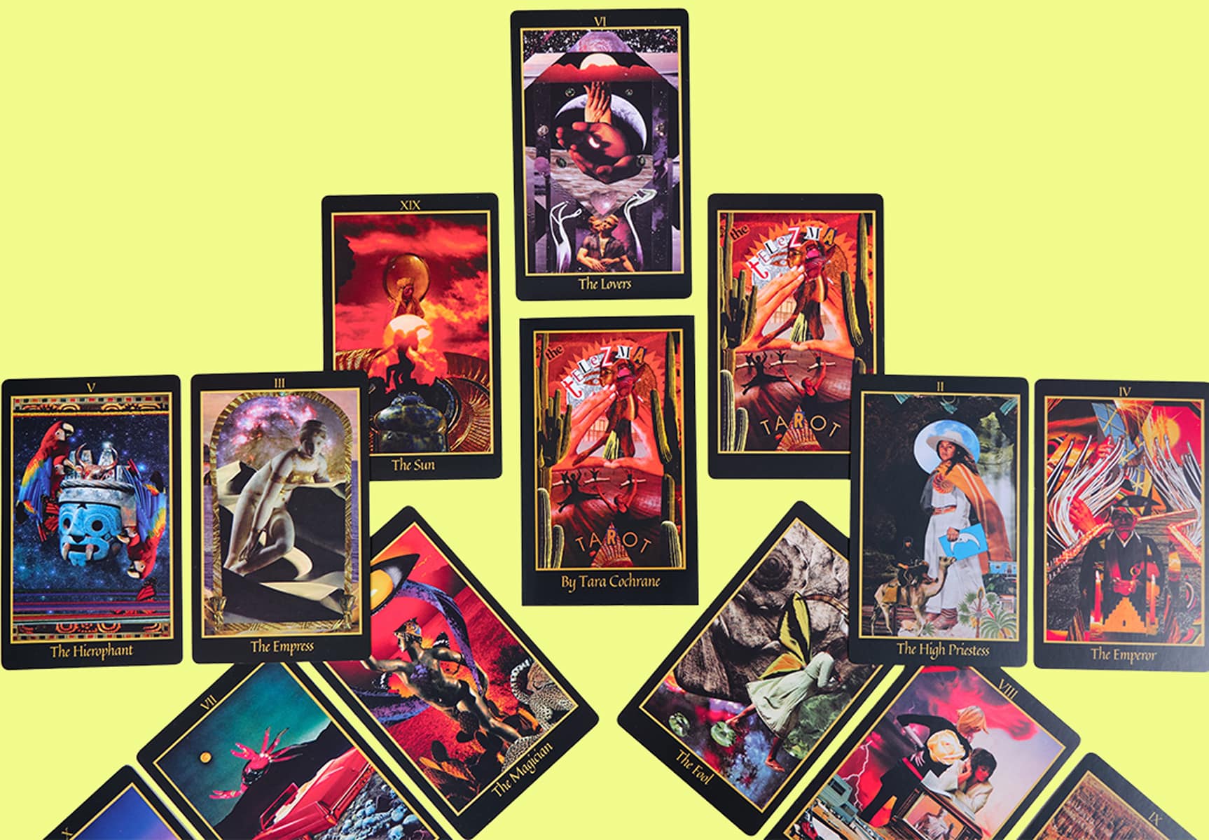 A creative handmade Tarot collage project Telezma Tarot Deck – Tarot Stack
