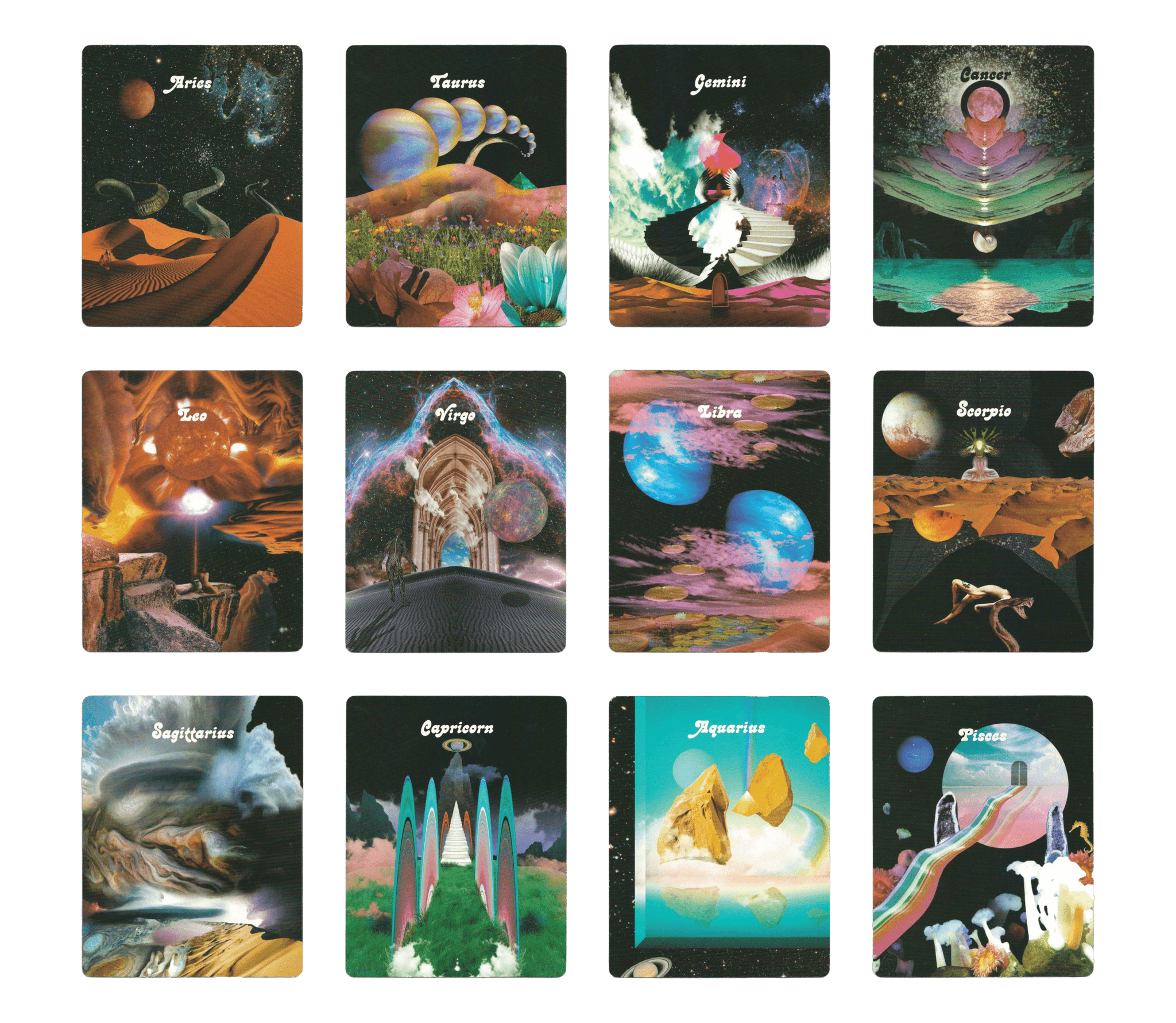 Celestial Bodies Oracle Deck by Serpentfire | Altar Size – Tarot Stack