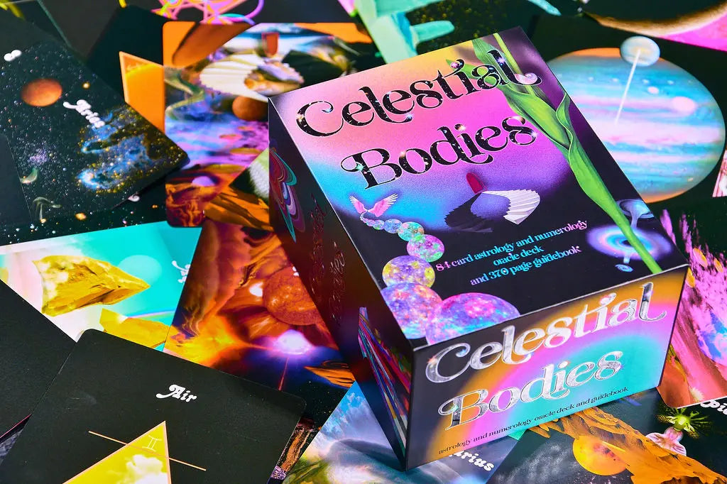 Celestial Bodies Oracle Deck by Serpentfire – Tarot Stack
