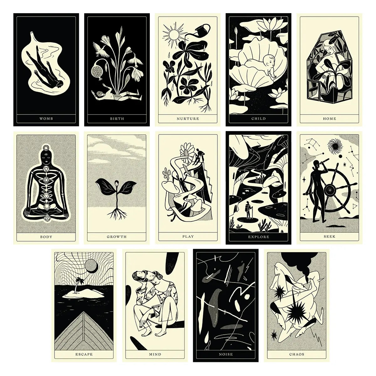 Poesis Oracle Deck by Andrea Wan – Tarot Stack