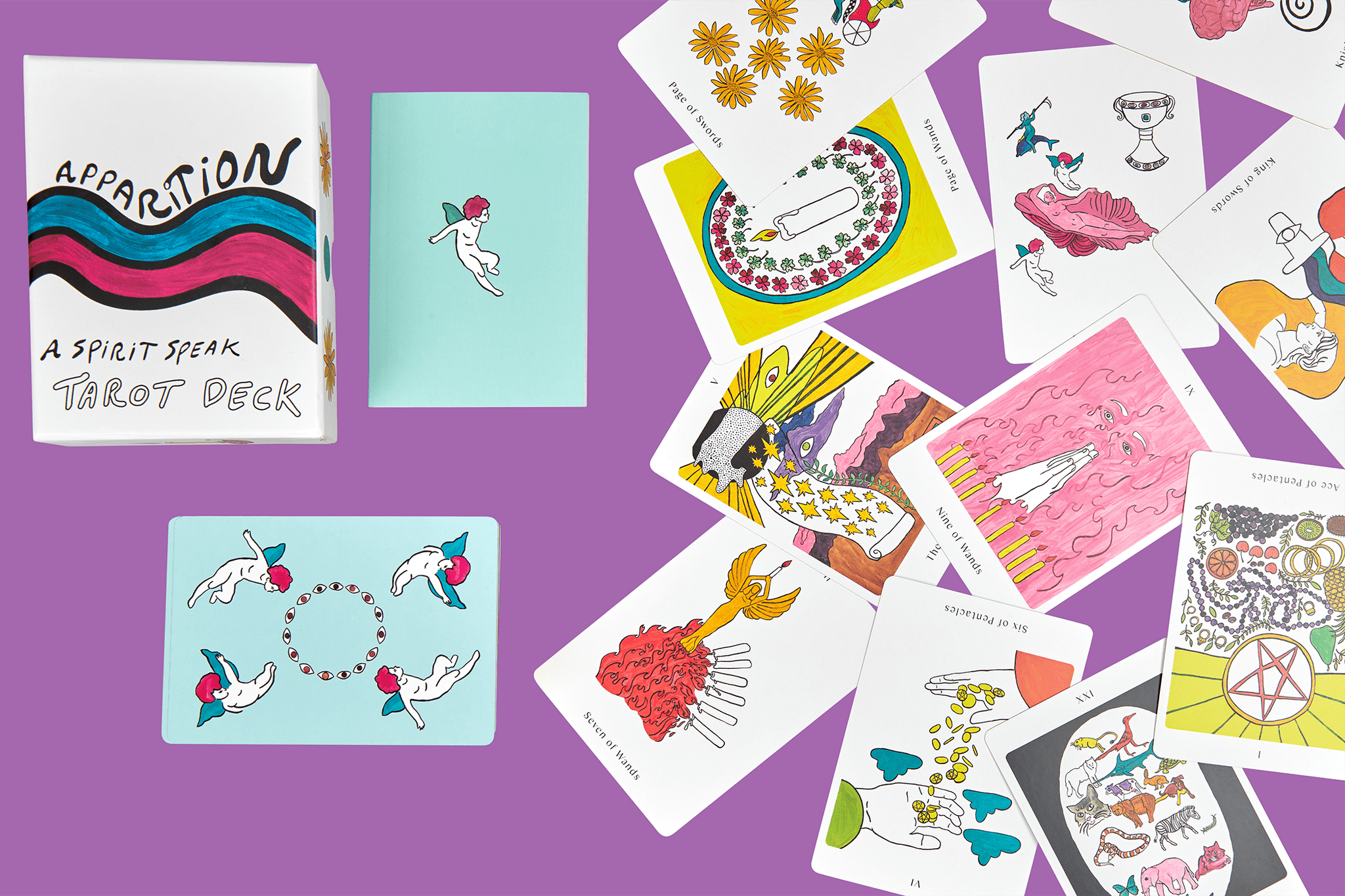 Apparition Tarot Deck by Mary Evans | Spirit Speak | Free Shipping ...