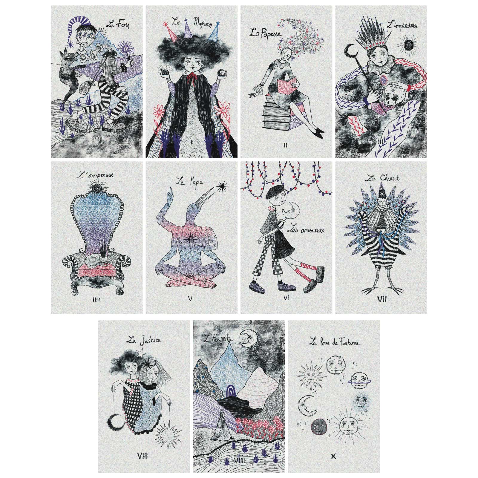 Livett The Ghost Tarot by Eurielle L. | Tarot Stack Publication