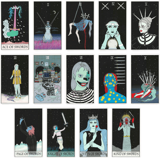 Moon Power Tarot Deck by Sick Sad Girls – Tarot Stack