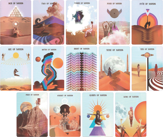 She Wolfe Tarot | Fourth Edition by SERPENTFIRE | Pink Tarot Deck ...