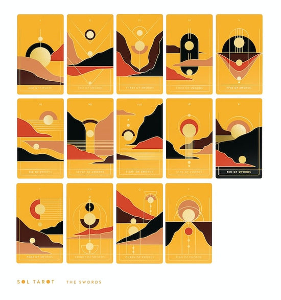 SOL Tarot Deck & Guidebook by Cocorrina | Free Shipping – Tarot Stack