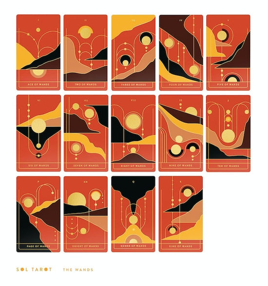 SOL Tarot Deck & Guidebook by Cocorrina | Free Shipping – Tarot Stack